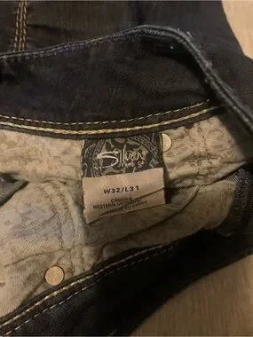 Silver Jeans | Jeans | Silver Jeans Dark Blue Bootcut Jeans With ...